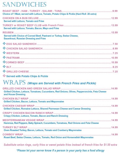 Menu – Jimmy D's Pizza Royal & Restaurant
