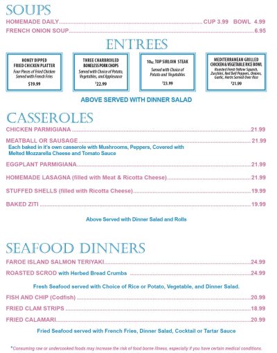 Menu – Jimmy D's Pizza Royal & Restaurant