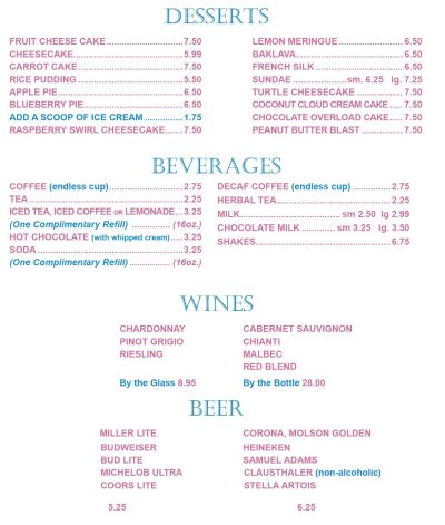 Menu – Jimmy D's Pizza Royal & Restaurant